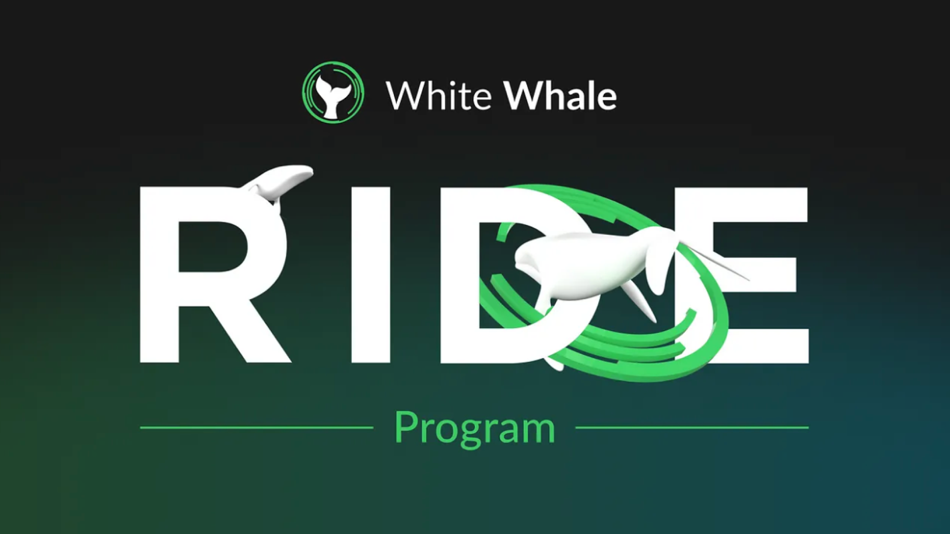 White Whale RIDE Program - ICI